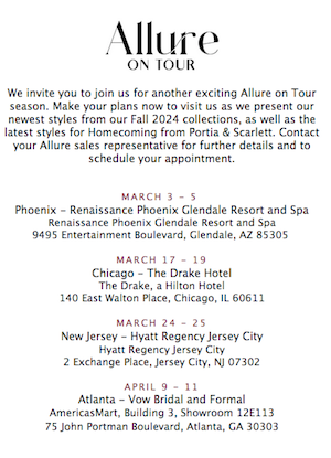 Classified Section - Vows: Bridal Business Magazine